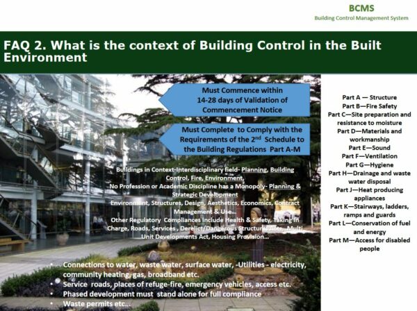 Building Control - MG Architects